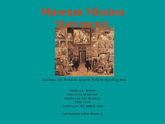 Writing effective museum text | PPT | Museums & Galleries | Attractions