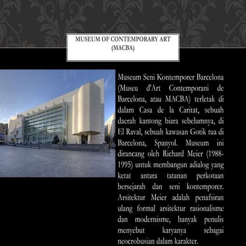 Museum of Contemporary Arts (MACBA).pptx