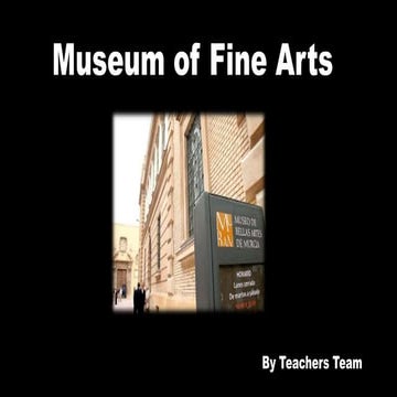Museum of Fine Arts | PPTX