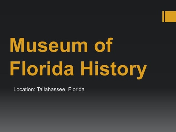 Florida history | PPTX