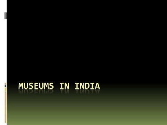 National Museum Delhi | PDF | Museums & Galleries | Attractions