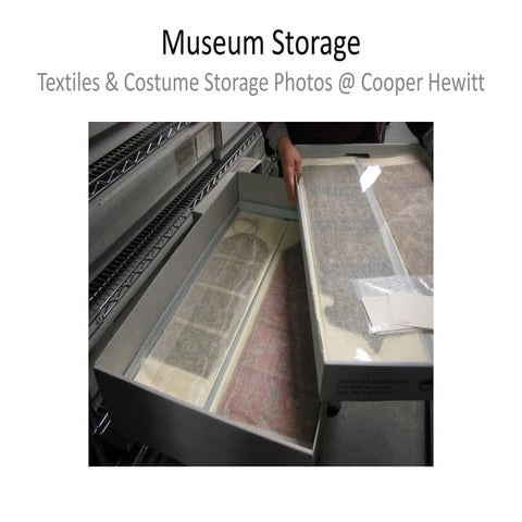 Museum Storage - Cooper Hewitt Smithsonian Costume Collection ...