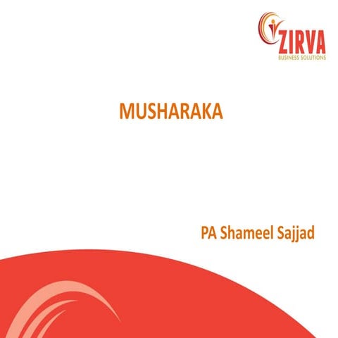 Musharaka | PDF