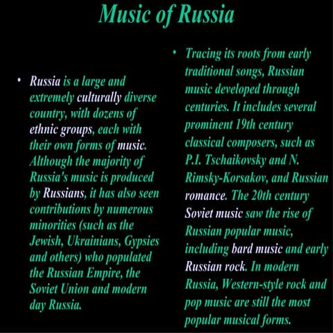 Music | PPT