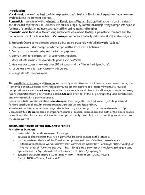 CLASSICAL MUSIC 9- 2nd Quarter | PPTX