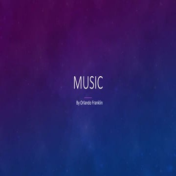 Musiic powerpoint for school english class year 10 | PPTX | World ...