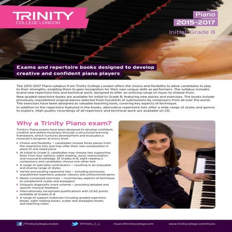 Trinity Piano Grade Exam | PDF | Classical Music | Music
