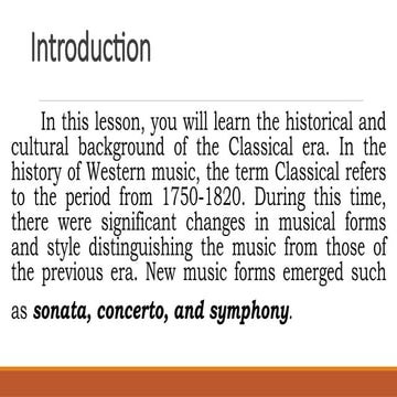 Music..... grade 9... Quarter3....week 1 | PPTX