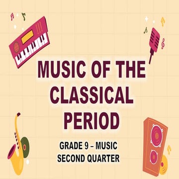 MUSIC - QUARTER II (GRADE 9).pptx