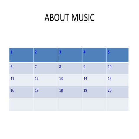 Music1 | PPT