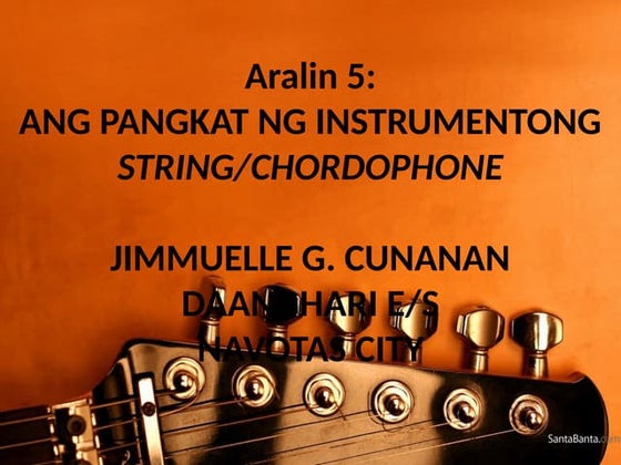 Mga Instrumentong Rondalya | PPT