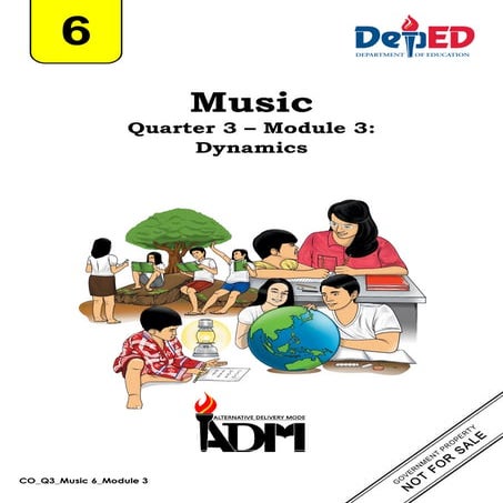 Grade 6- Music: Dynamics | PPTX