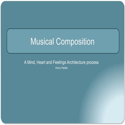 Musical composition | PPT