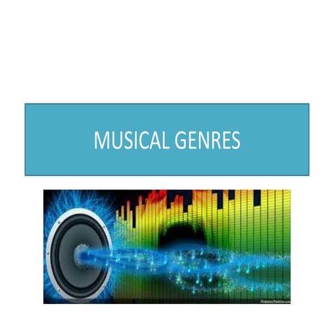 Musical genres | PPT