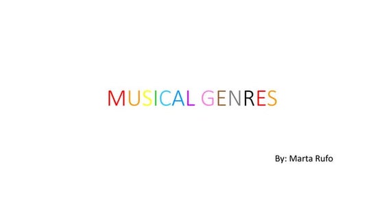 Music genres | PPT