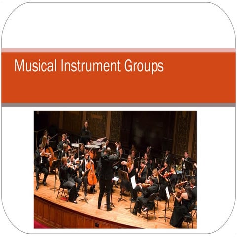 Musical instrument groups | ODP