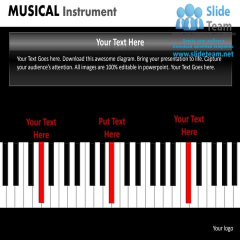 Musical instrument powerpoint presentation slides ppt templates | PDF