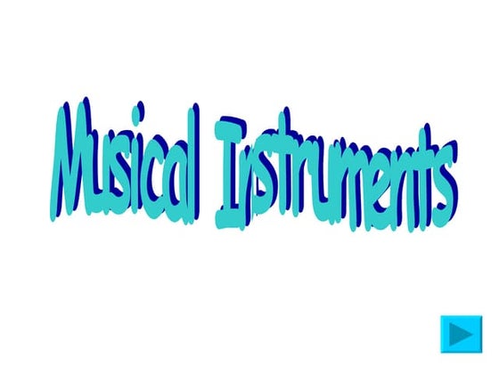 Instruments of the orchestra | PPT