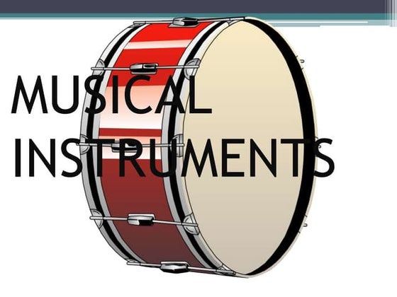 Percussion instruments | PPTX