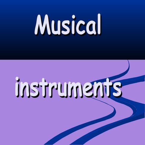Musical instruments | PPT