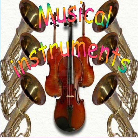 Musical instruments | PPTX