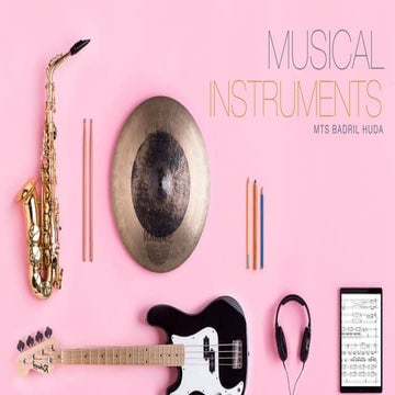 Report Text - Musical instruments | PDF