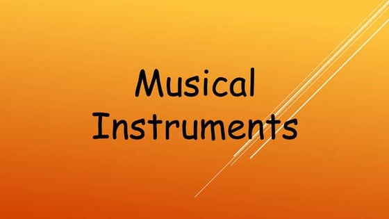 The four instrument families of the orchestra! | PPTX | Music ...