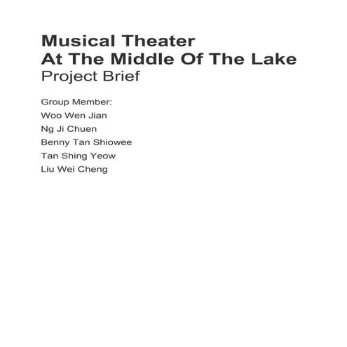 Musical Theater | DOCX