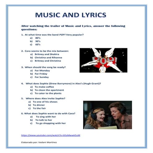 Music and lyrics | PDF