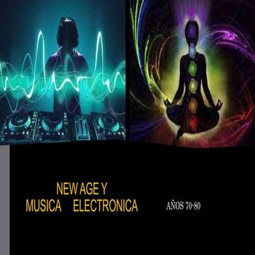 Musica new age | PPTX