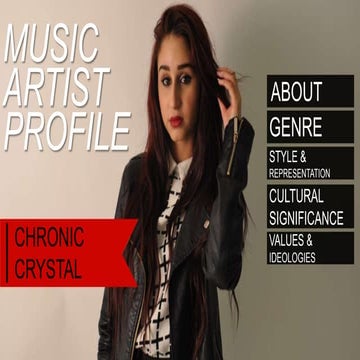 Music artist profile | PPTX