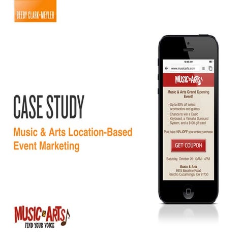 Music & Arts Location-Based Event Marketing Case Study | PDF ...