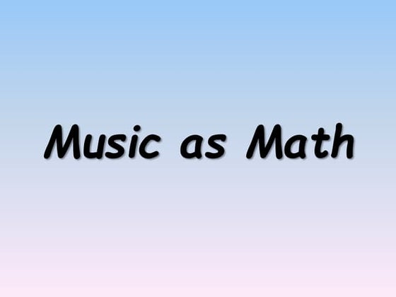 Music Theory: Fundamentals of music | PPT