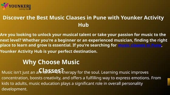 Younker Activityhub presentations