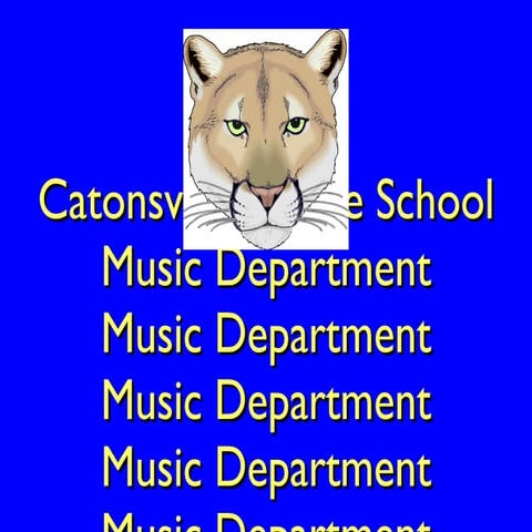 Music department info | PPT