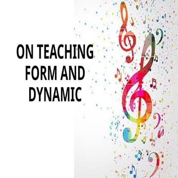 Music Education Power Point Presentation | PPTX