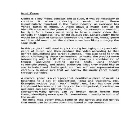 Music genre | DOCX