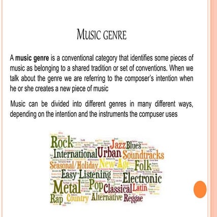 Music genre | PPTX