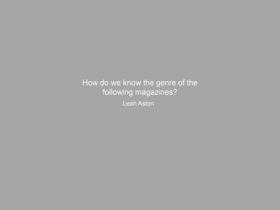 Artist research pages | PPT