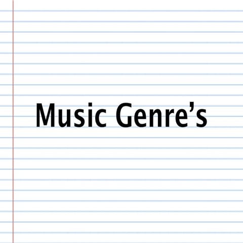 Music genre presentation | KEY