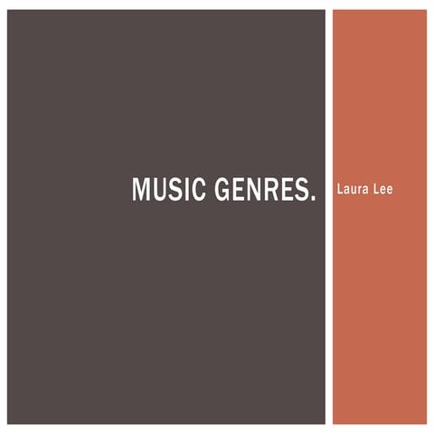 Music genres | PPT