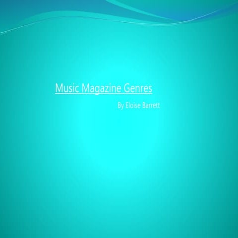 Music Genres | PPT
