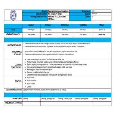 Music Grade 8 3rd Quarter Learning plan.docx
