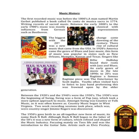 Music history | PDF