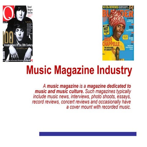 Music industry | PPT