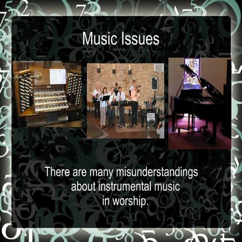 Music issues | PPT