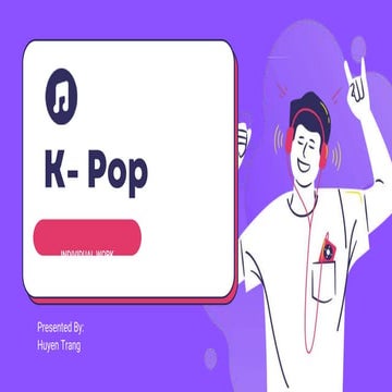 P-pop Rising: The Next Global Wave in the world | PPTX