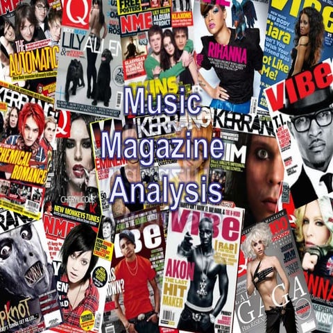 Music Magazine Montage | PPT