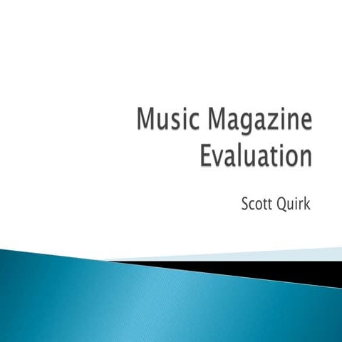 Music evaluation | PPTX