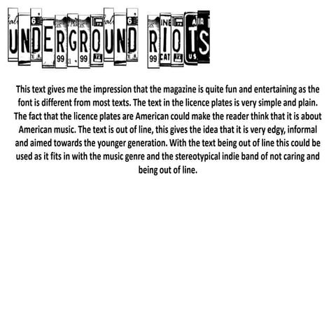 Music magazine fonts | PPTX | Music | Entertainment